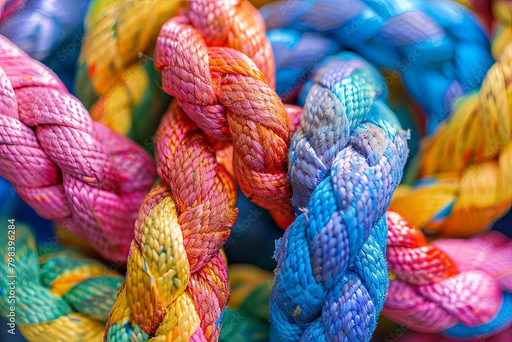 Diverse Partnership Strength: Colorful Cooperation - A Braided Rope ...