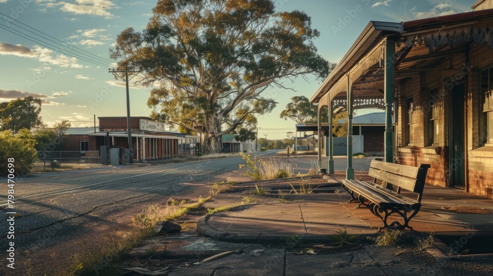 Desolate Australian town abandoned in water crisis: empty streets ...
