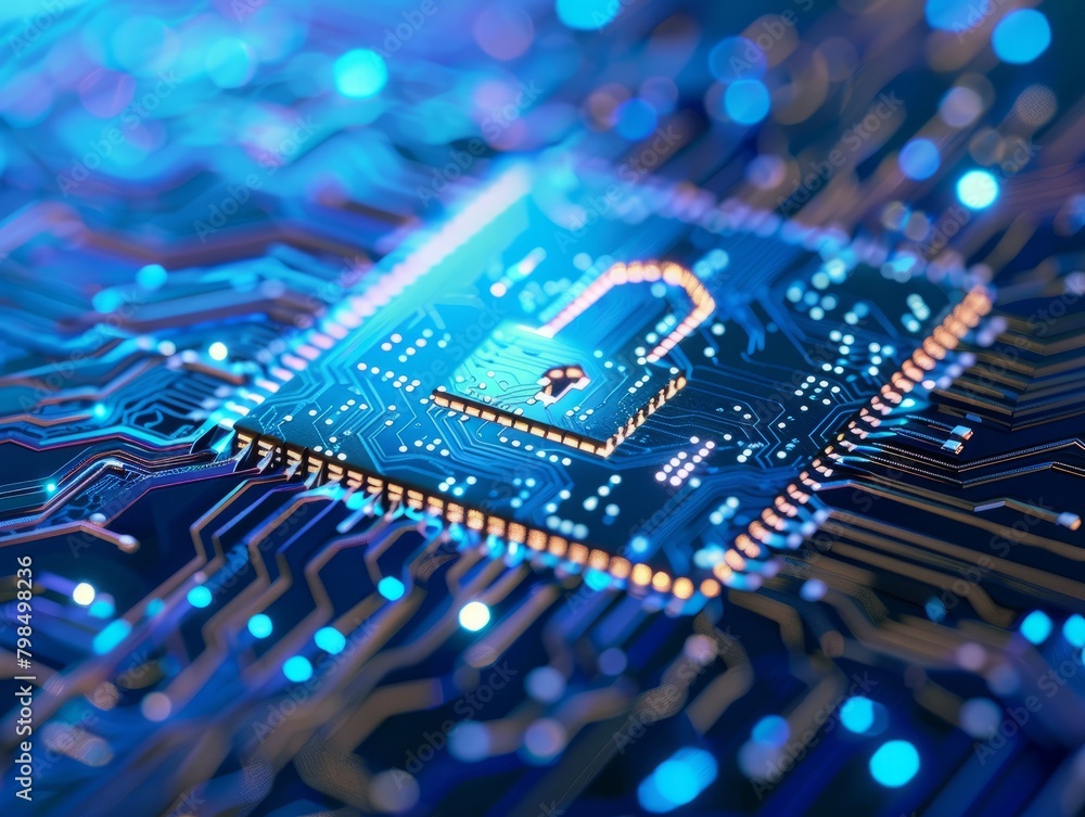 Establishing robust cybersecurity measures and encryption standards to protect sensitive data ...