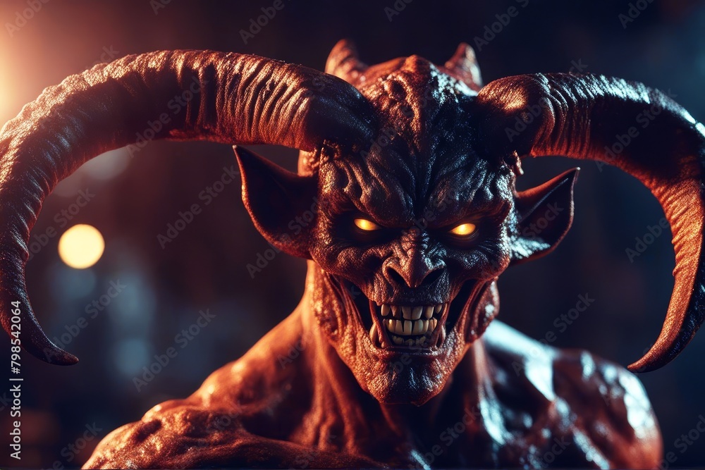 'demon daemon monster fun design fantasy cartoon illustration character ...