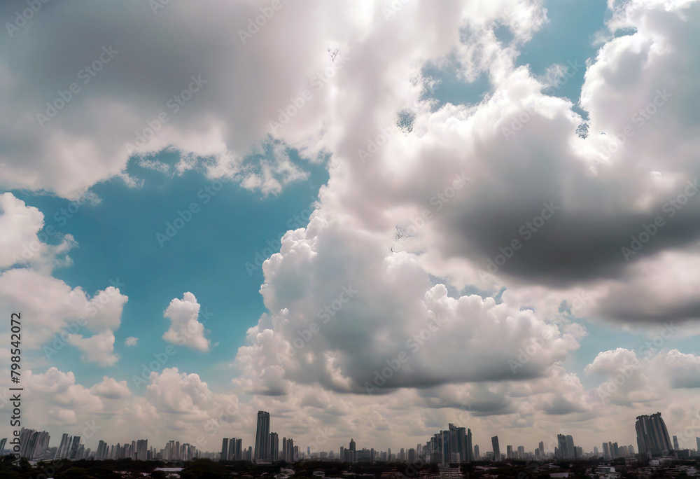 'cumulus clouds beautiful Bangkok cause cirrus Thailandno flutter ...