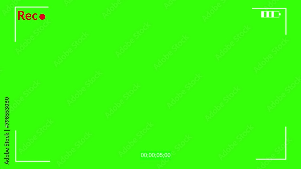 Vidéo Stock Recording video camera screen Animation, Camera recording ...