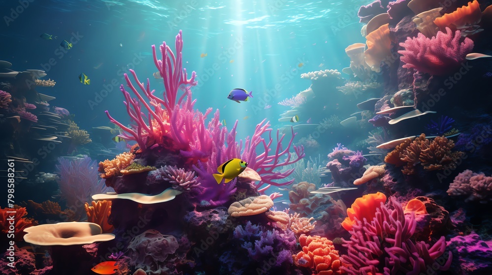 Capture a photorealistic close-up shot of utopian dreams come to life ...