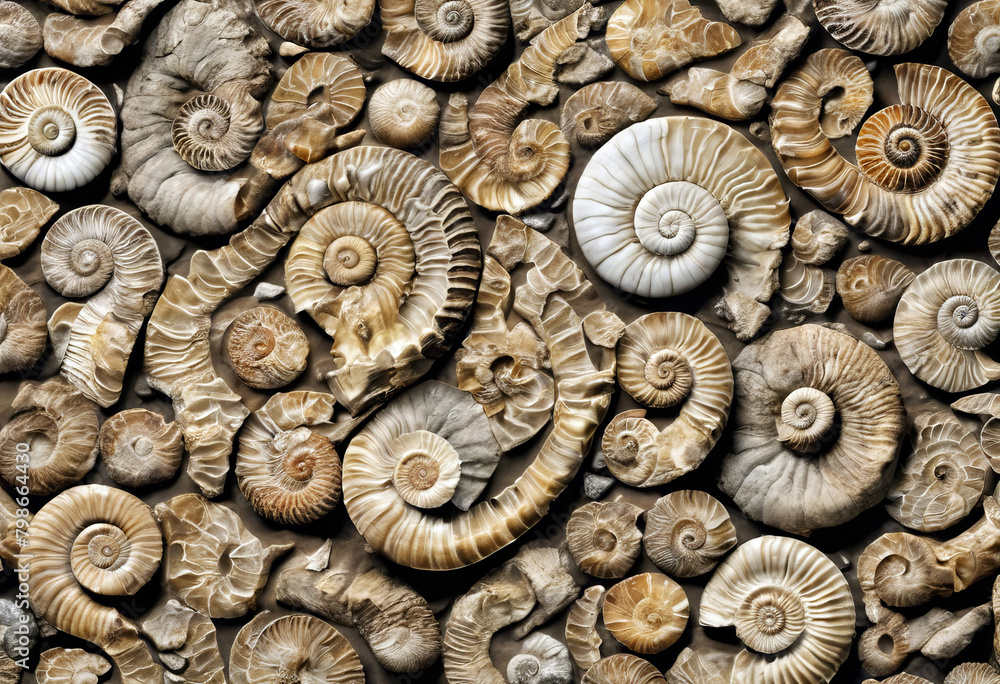 rock Background fossils ammonite Pattern Abstract Texture Nature White ...