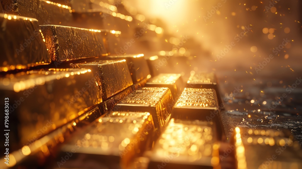Produce a captivating 3D render of a long shot luxury scene, featuring ...