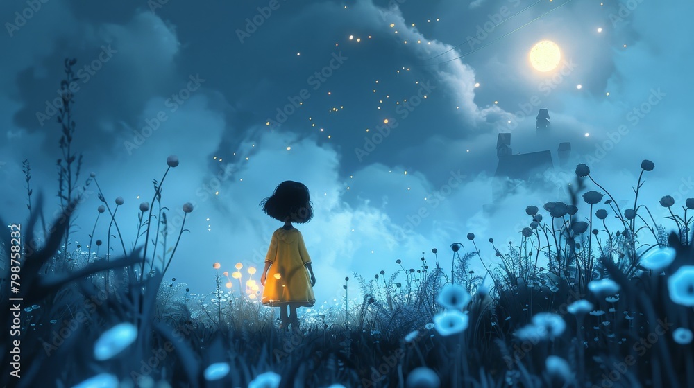 An animated film that brings imagination and wonder to life Stock ...