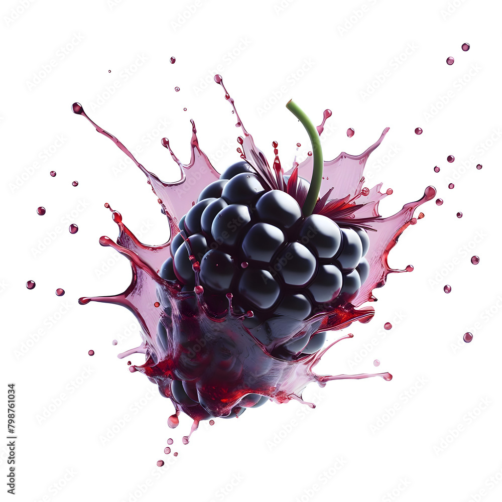 Blackberry png single blackberry png single blackberry with leaf png ...