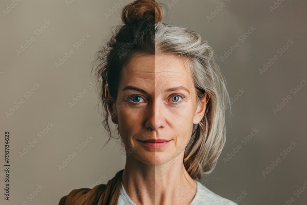 Before after wrinkles showcase aging population effects in aging ...