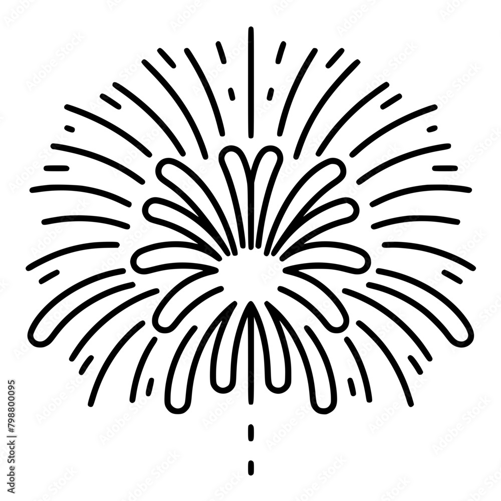 firework icon, celebration icon, spark icon, party icon, anniversary ...