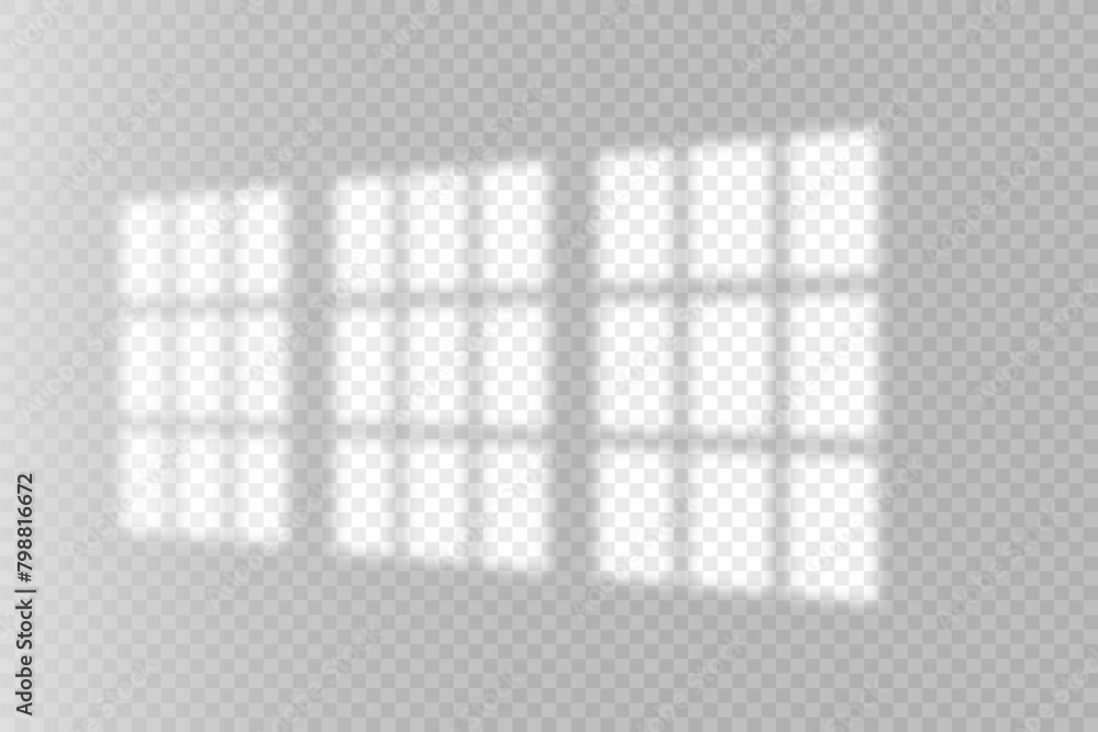 Transparent shadows overlay effect for design Stock Vector | Adobe Stock