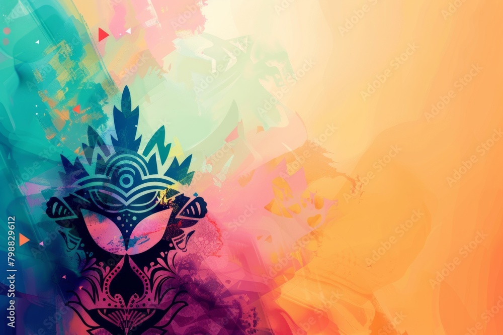 Gawai Dayak Malaysia Stock Illustration | Adobe Stock