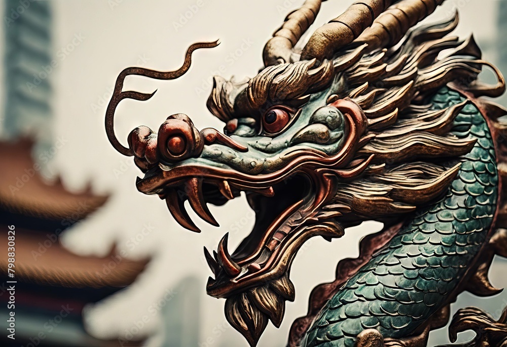 'Calligraphic Chinese Word Chinese Dragon Texture Dragon'' Stock Photo ...