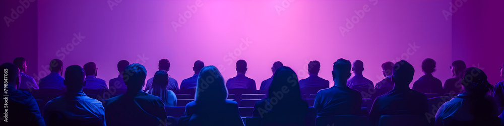 Crowd from behind. Crowd silhouette. Back view of crowd. Back view of ...