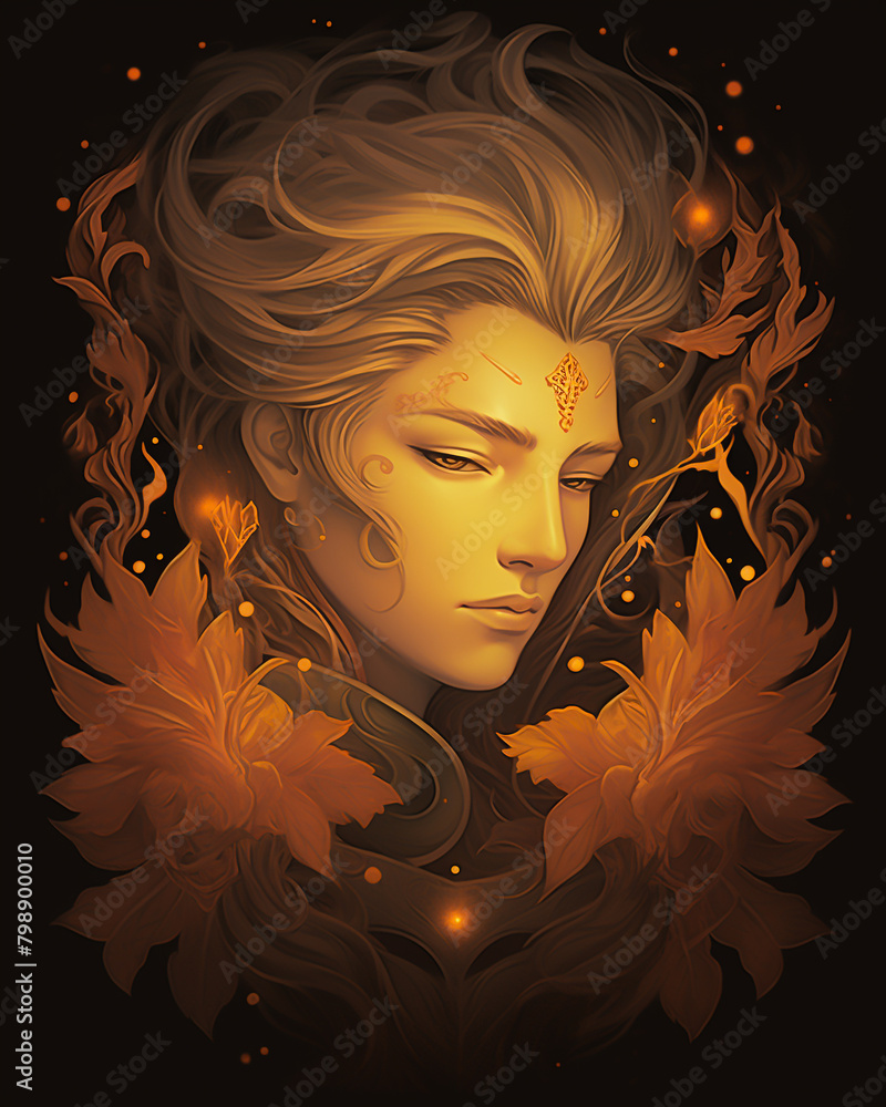 Erlang Shen is a powerful deity in Chinese mythology renowned for his ...