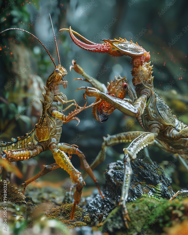 Visualize Symbiotic Parasitism in a natural where two species interact ...