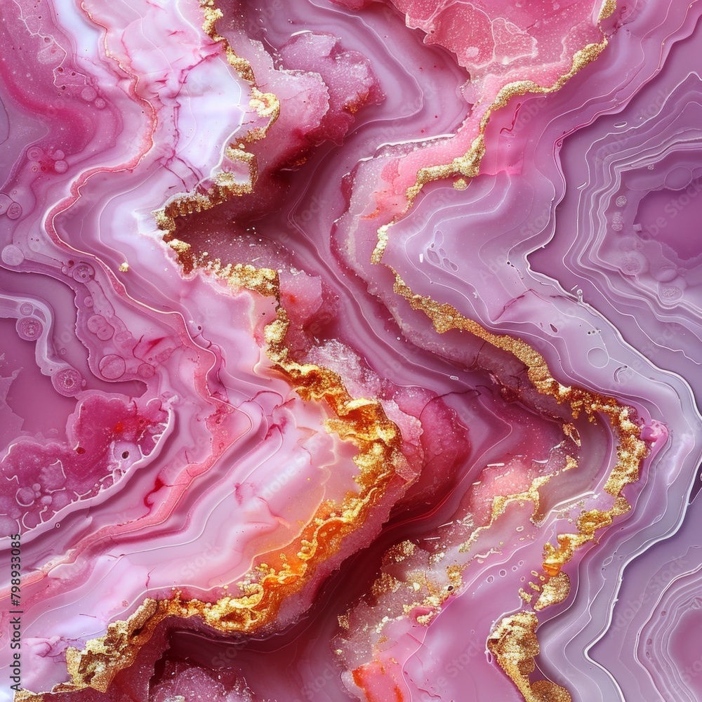 Colors of July: Pink, white, gold, Abstract dusty blush liquid ...