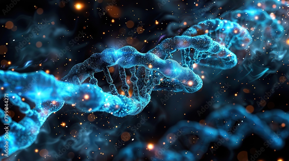 The structure of DNA, a molecule that encodes the genetic instructions ...