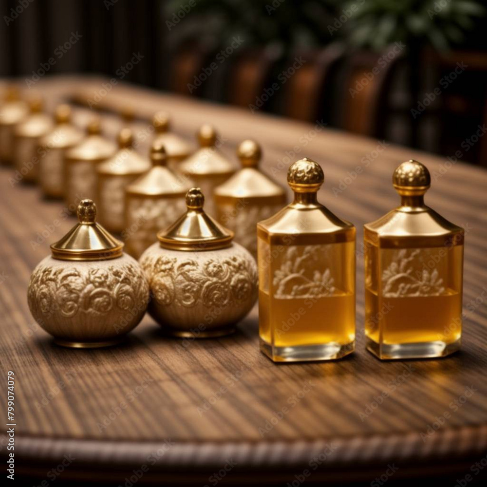 Behold the timeless elegance of this exquisite old classical perfume ...