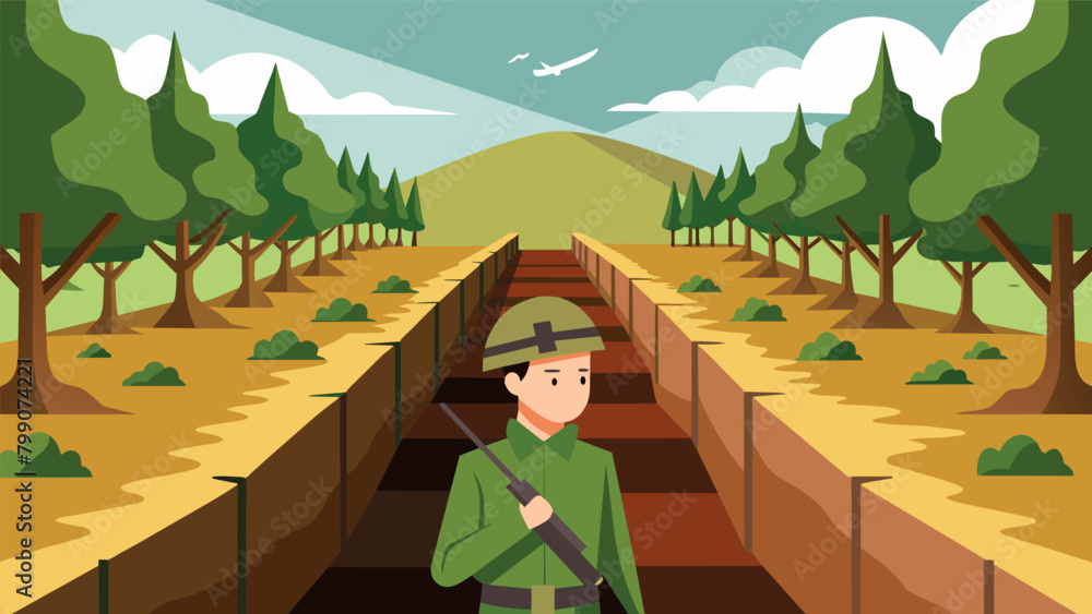 Vietnam War Trenches Explore a realistic replica of a Vietnam War ...