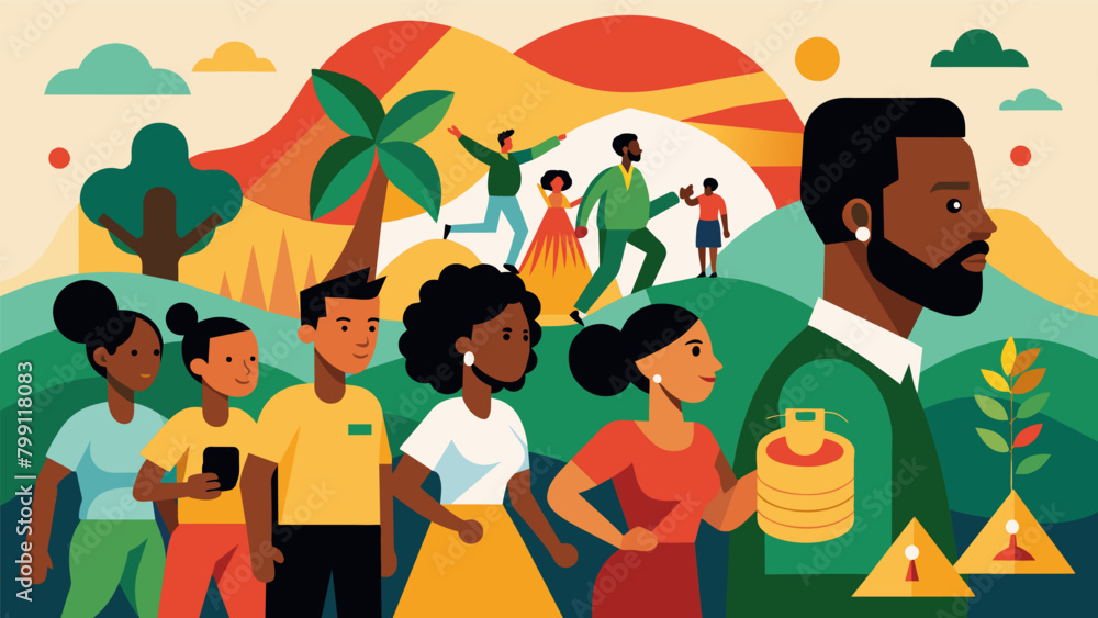 The Journey to Equality A powerful illustration of the progression and ...