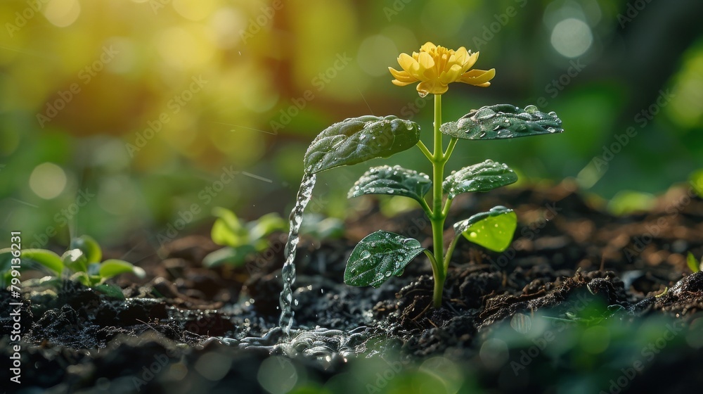 Growth in investment or financial performance, an increase in profit ...