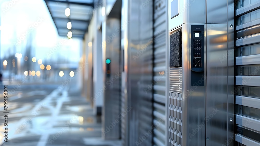 Automated security system for building access with checkpoint gate and ...