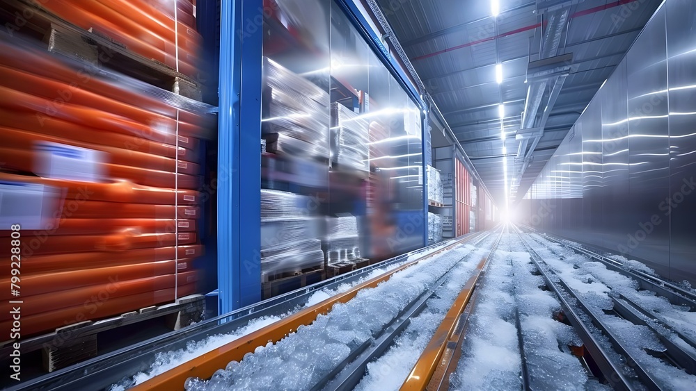 Comprehensive Fresh Product Logistics with Cold Storage and Temperature ...