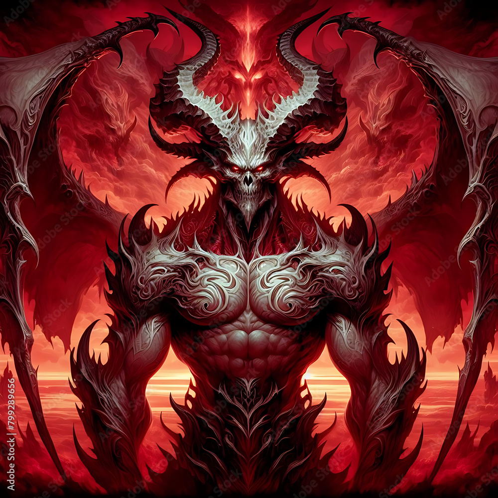 Eblis Dangerus Human And Goust King Body image_upscayl_4x_realesrgan ...