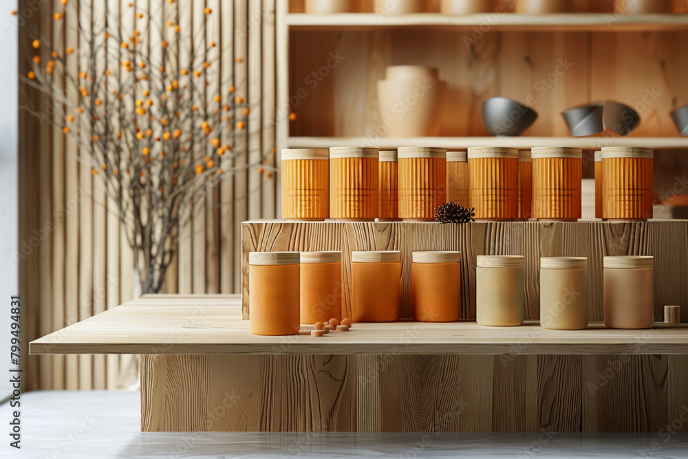 Realistic 3D models displaying product packaging designs from multiple ...