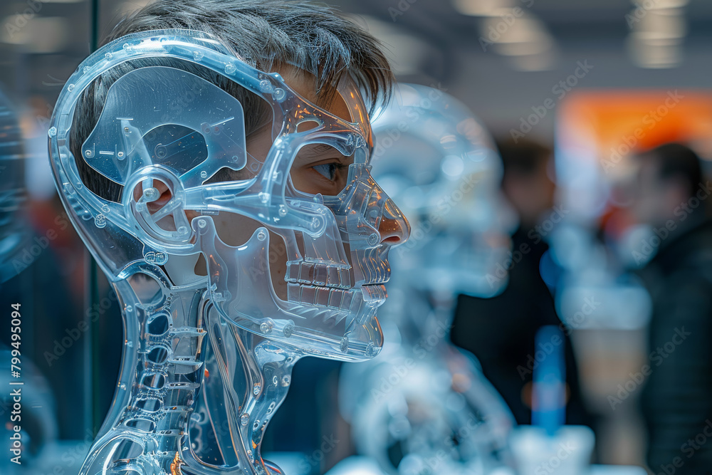 Physical prototypes of product designs, crafted with 3D printing ...