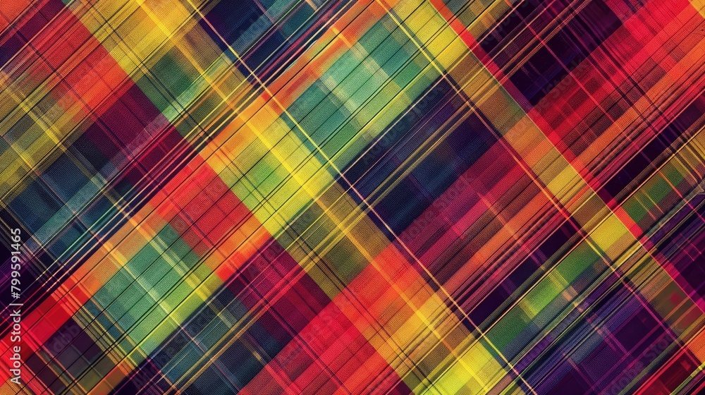 Colorful plaid design with abstract texture for wallpaper fabric and ...