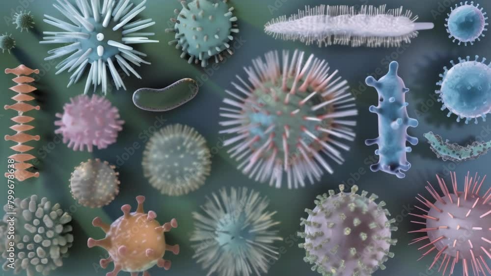 Spiky, round, rod-shaped and uniquely structured cells showcase the ...