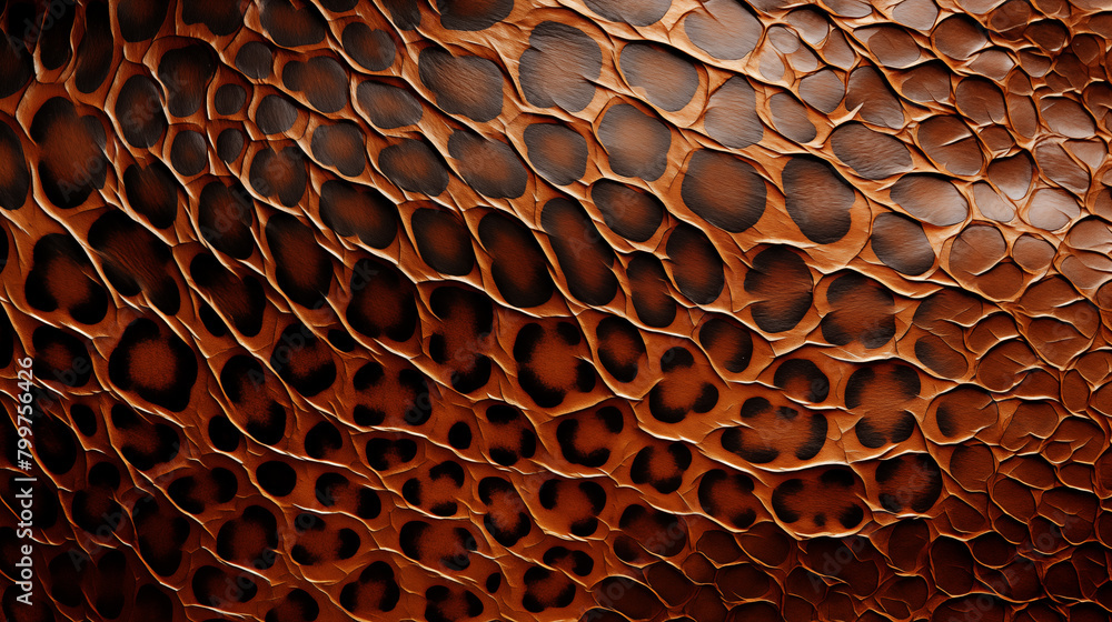 The complexity of animal skin patterns enriches these textured ...
