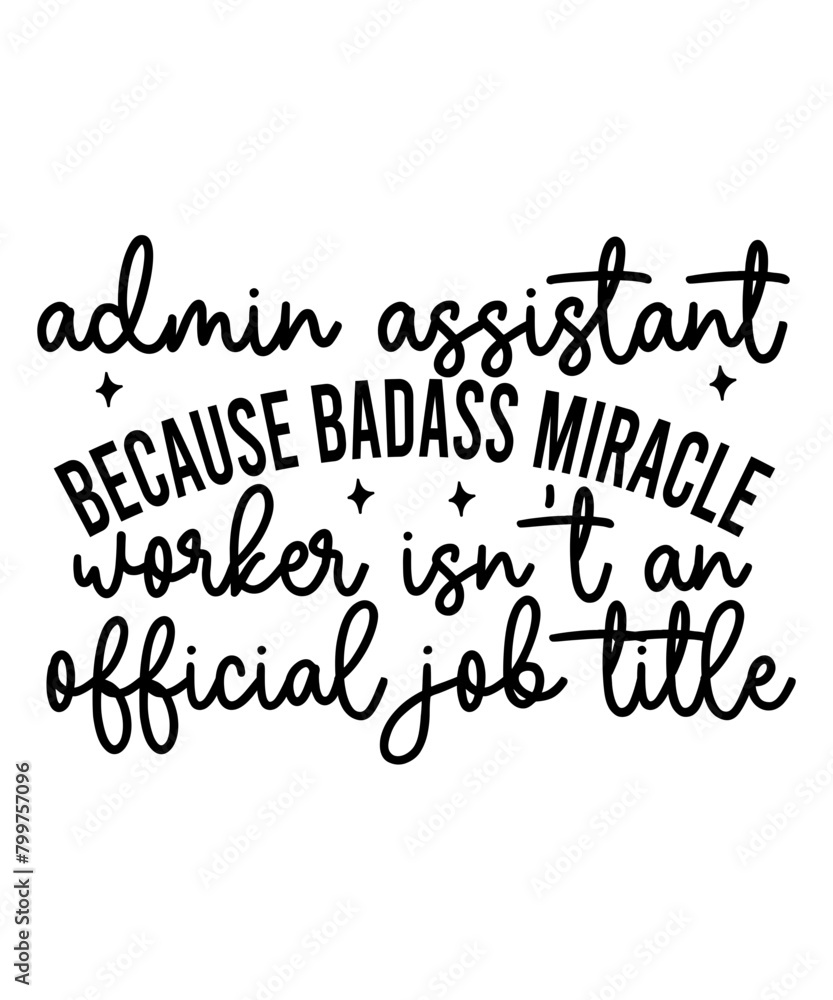 Administrative Professionals Bundle Svg, Administrative Assistant Svg ...