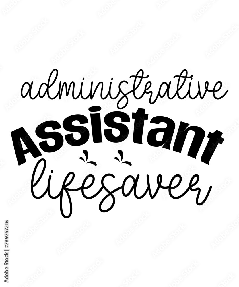 Administrative Professionals Bundle Svg, Administrative Assistant Svg ...