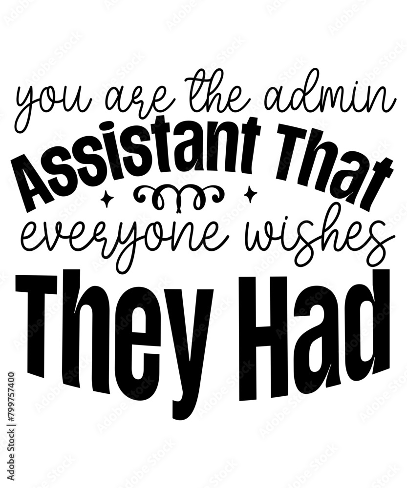 Administrative Professionals Bundle Svg, Administrative Assistant Svg ...