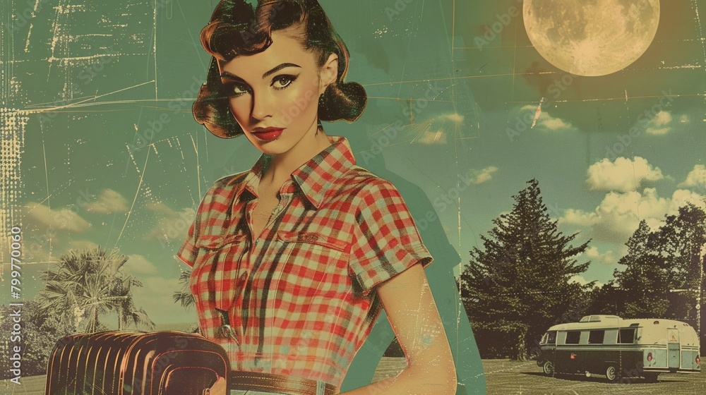Reimagined vintage advertisements using modern graphic design tools to ...