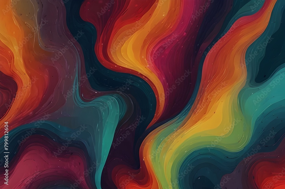 Abstract organic colorful background wallpaper design (Generative AI ...
