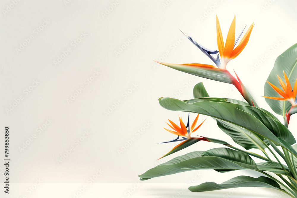 photo of the rare and endangered Strelitzia birds of paradise plant and ...