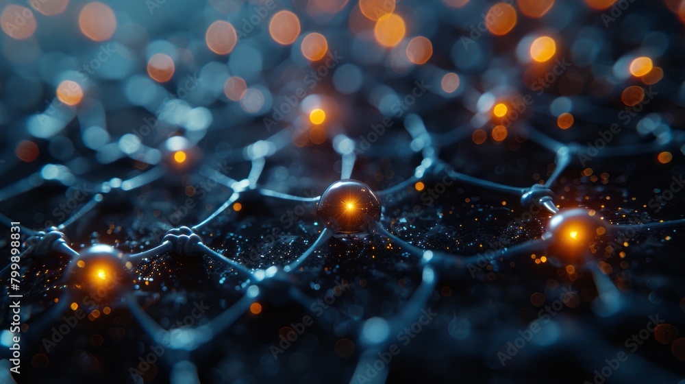 A transmission electron microscope imaging atomic lattice, TEM system ...