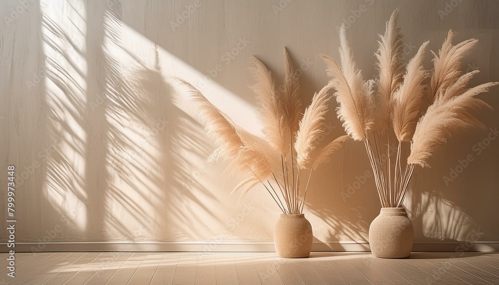 Beautiful shades of neutral pampas grass and reeds makes for an ...