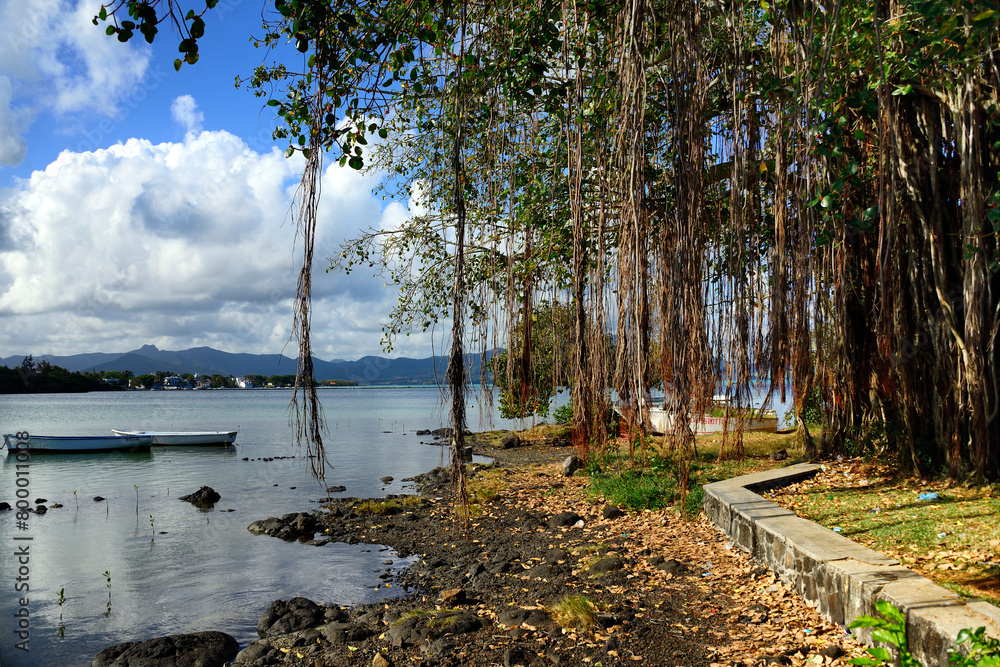 Mahébourg suburbs, Grand Port District, Mauritius, Mascarene Islands ...