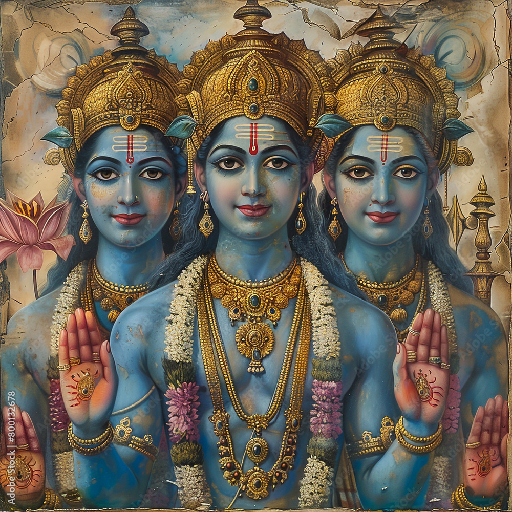 As a member of the Hindu Trimurti Vishnu works in conjunction with ...