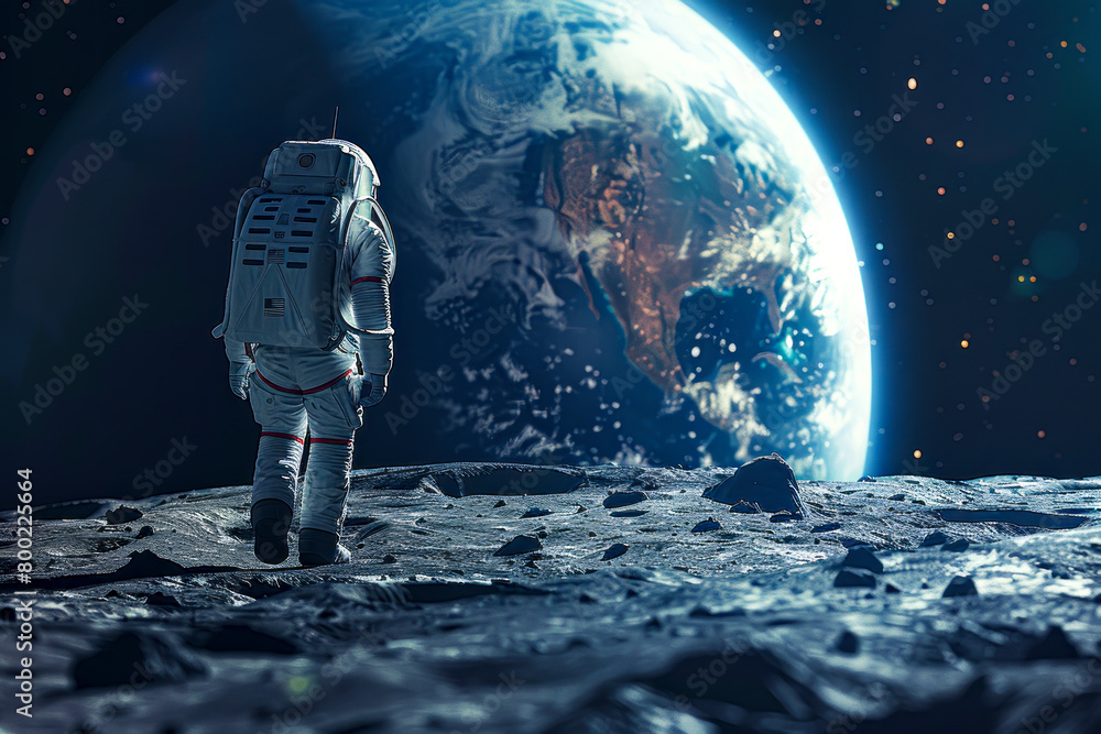 Exploring the Final Frontier: Stunning Space Conquest and Moon Race ...