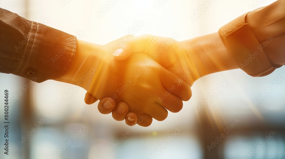 A handshake that refers to a team celebration in which members ...