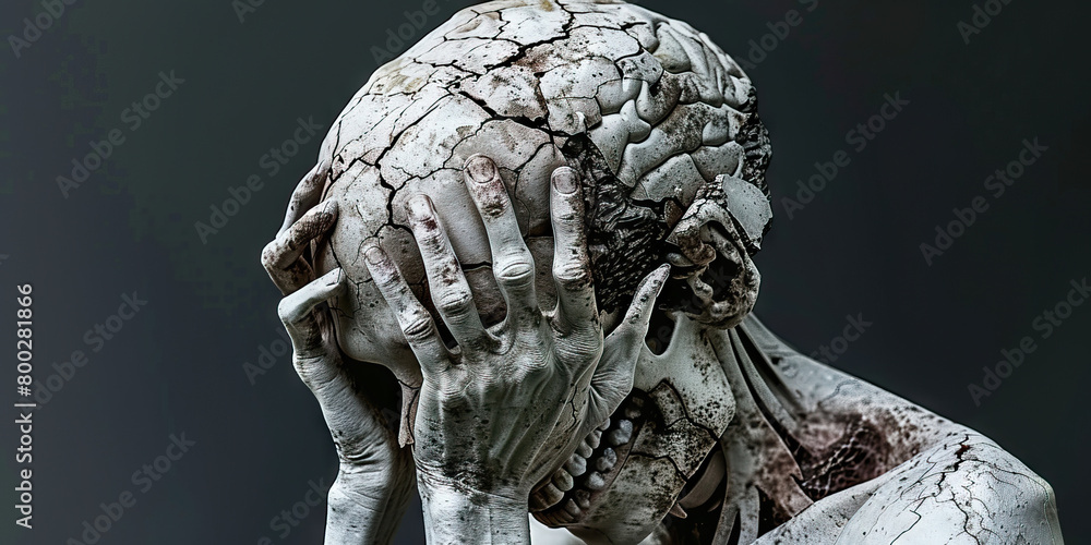 Cracked Skull: The Head Trauma and Swelling - A person with a head ...