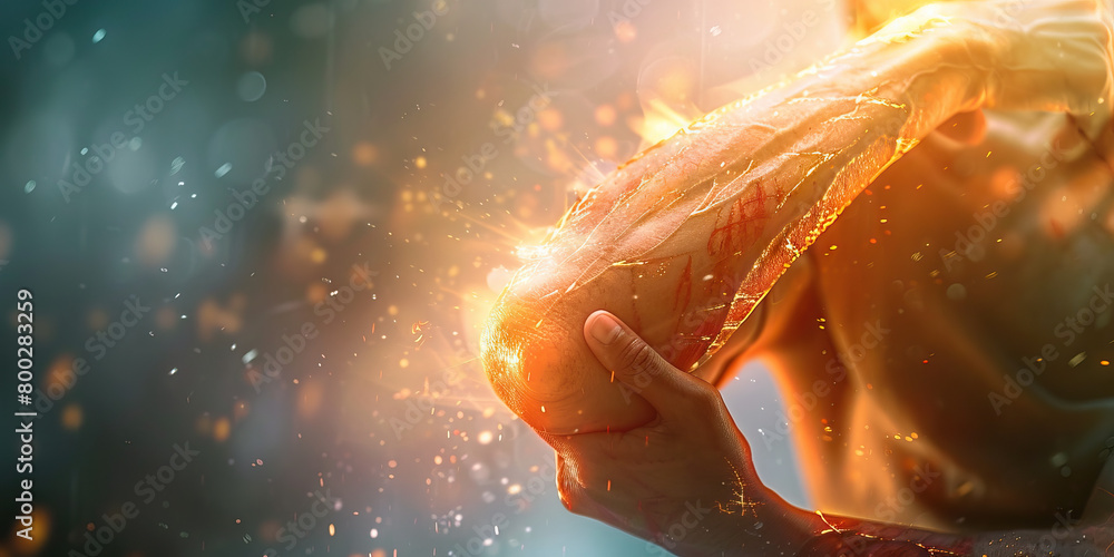 Broken Humerus: The Arm Pain and Bruising - A person holding their ...