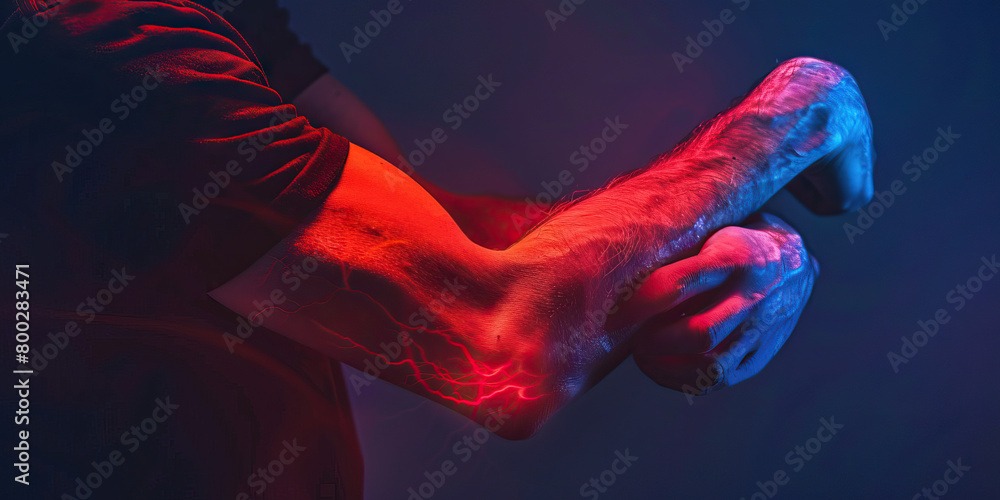 Broken Humerus: The Arm Pain and Bruising - A person holding their ...