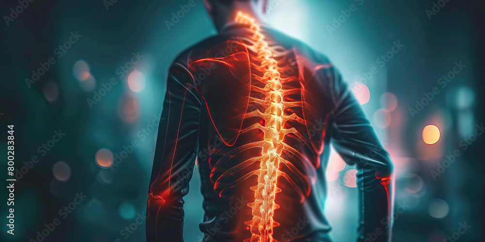 Spinal Fracture: The Back Pain and Nerve Compression - A person with a ...