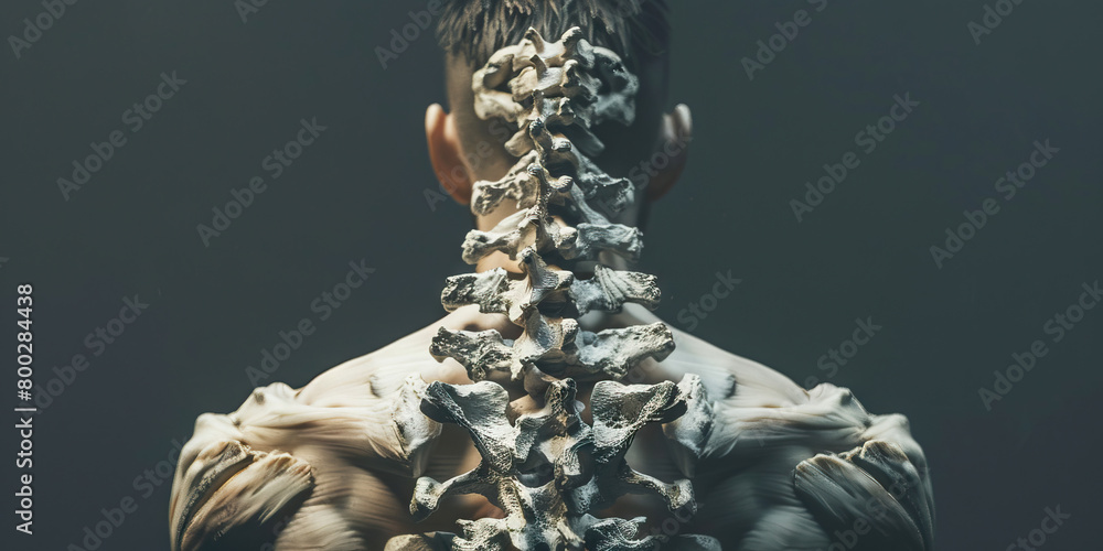 Crushed Vertebrae: The Back Pain and Spinal Deformity - A person with a ...
